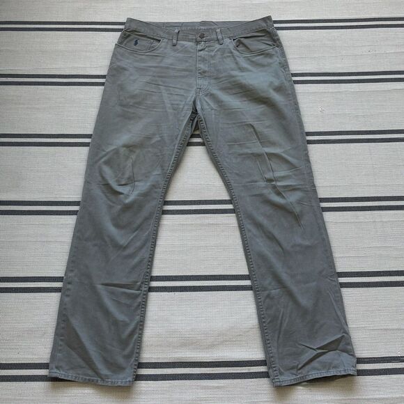 Polo Ralph Lauren | Pants | Vtg Polo Ralph Lauren Pants Men 4x32 Green Chino Authentic Dungarees ...